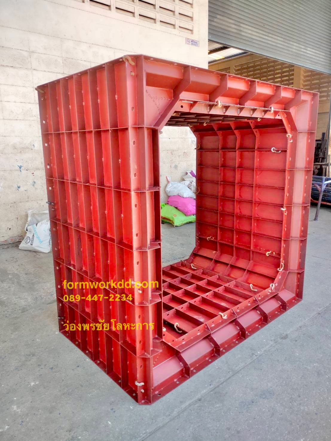 แบบเหล็ก ทำ ท่อคอนกรีตรูปสี่เหลี่ยม BOX CULVERTS FORMWORK | ว่องพรชัย ...